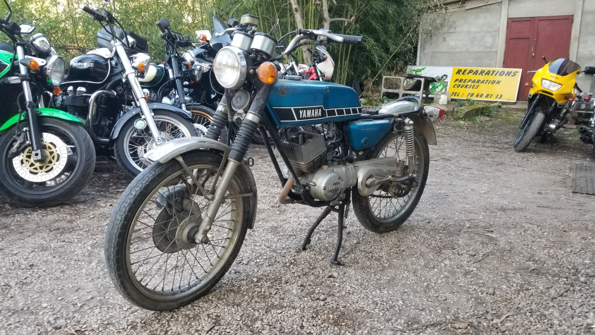 Moto depot : Motos d’occasion de 0 a 50 cc yamaha, RD 50 YAMAHA BLEU